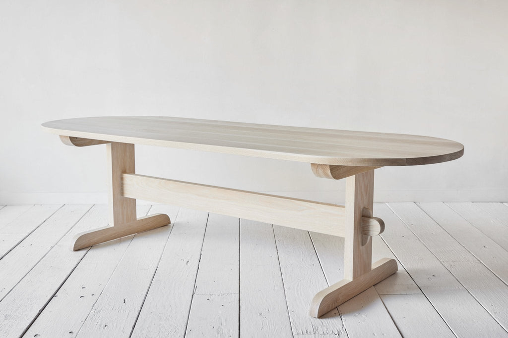 Nicky Kehoe - Trestle Dining Table, Oval – Maison Quotidien
